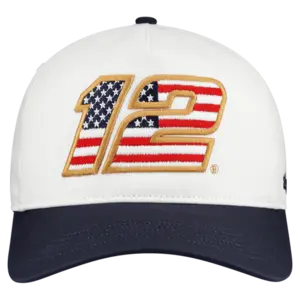 '47 Ryan Blaney Flag Fill Two-tone Team Adjustable Hitch Hat
