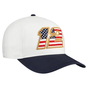 '47 Ryan Blaney Flag Fill Two-tone Team Adjustable Hitch Hat