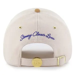 STONEY CLOVER LANE X '47 47 X Stoney Clover Lane /tan New York Mets Script Charm Clean Up Adjustable Hat