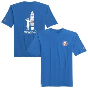 Johnnie-o New York Islanders Heathered Spencer T-shirt - Royal