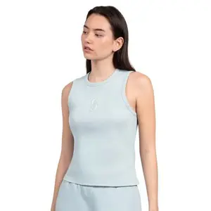 STARTER Seattle Mariners Pastels Ribbed Tank Top - Mint