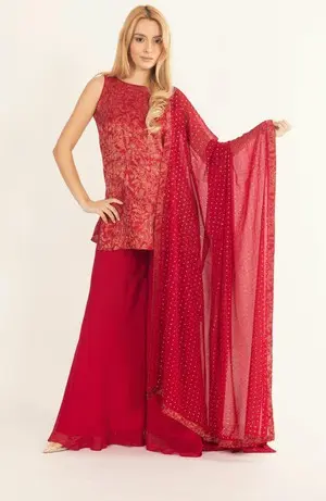 RAAS Rosavelle Jacquard Salwar Kameez Set
