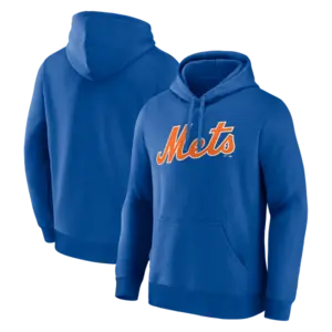 LOGO ATHLETIC New York Mets Wordmark Hoodie - Royal