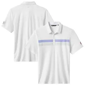 Travis Mathew Chicago Cubs Top Recruit Tri-blend Polo