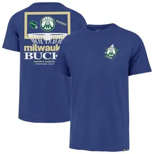 '47 Milwaukee Bucks City Edition Backboard T-shirt - Royal