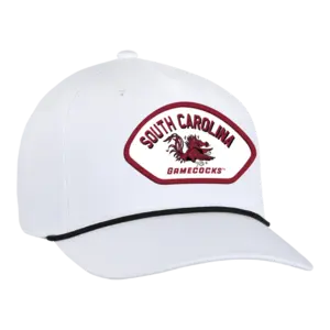 AHEAD South Carolina Gamecocks Alto Rope Cap - White