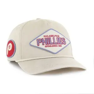 '47 47 Philadelphia Phillies Cairn Hitch Baseball Cap - Khaki