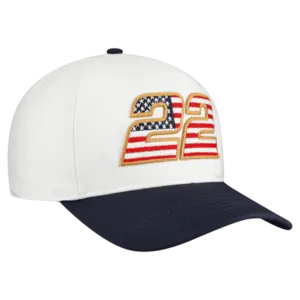 '47 Joey Logano Flag Fill Two-tone Team Adjustable Hitch Hat