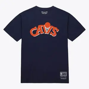 Mitchell & Ness Cleveland Cavaliers Hardwood Classics Arch T-shirt - Navy