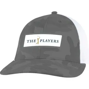 AHEAD The Players Camo Flex Hat - Gray