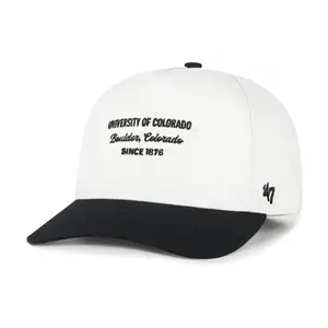 '47 Colorado Buffaloes Contemporary Basics Two-tone Hitch Adjustable Hat - White