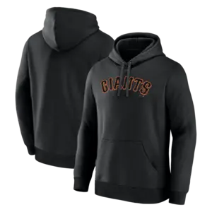 LOGO ATHLETIC San Francisco Giants Wordmark Hoodie - Black