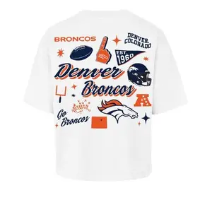 '47 Denver Broncos Collage Script Reed City T-shirt