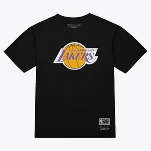 Mitchell & Ness Los Angeles Lakers Hardwood Classics Arch T-shirt - Black