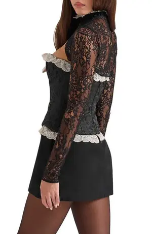 House Of Cb Perdita Corset Top & Bolero Set