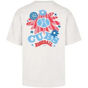 '47 Cream Chicago Cubs Flora Foundation T-shirt