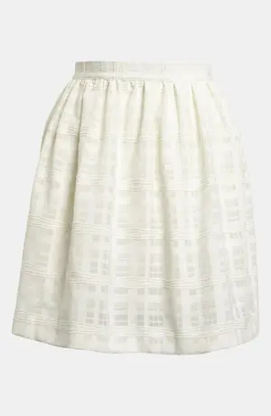 TILDON Full Silhouette Skirt - Ivory