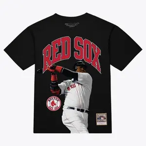 Mitchell & Ness David Ortiz Boston Red Sox Photo Arch Player Graphic T-shirt - Black