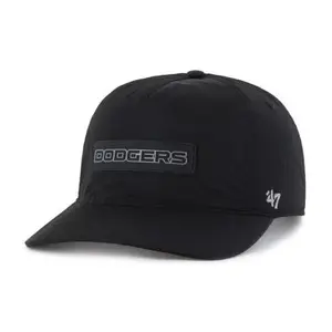 '47 Los Angeles Dodgers Quiet Outdoors Hitch Adjustable Hat - Black