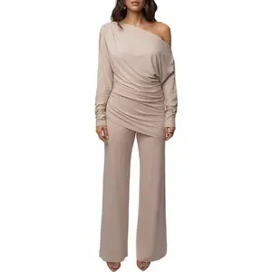 JLUXLABEL Winter Soirée Pant Set Stone