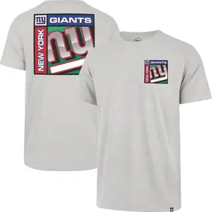 '47 New York Giants Chrome Plate Franklin T-shirt - Gray