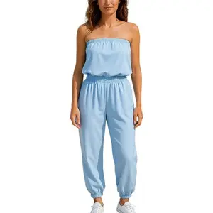 BISHOP + YOUNG Maya Strapless Jumpsuit - Capri