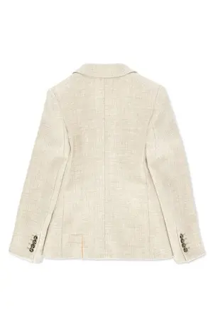 FORTELA Linen Double-breasted Suit