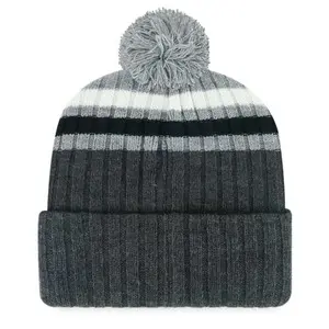 '47 Chicago White Sox Stack Cuffed Knit Hat With Pom