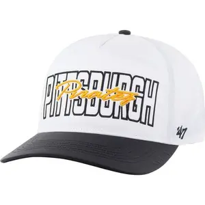 '47 Pittsburgh Pirates Lineman Hitch Adjustable Hat - White