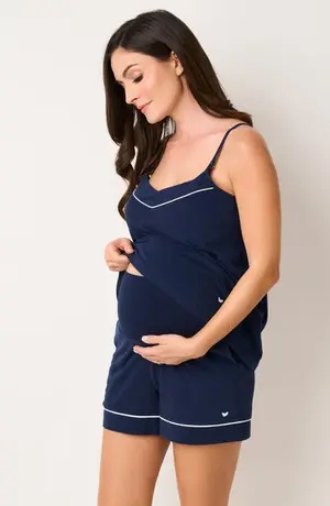 PETITE PLUME Cotton Maternity 3-piece Set