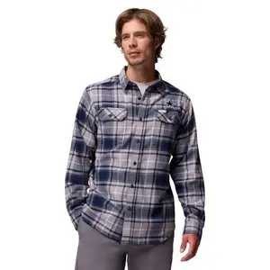 Columbia Dallas Cowboys Flare Gun Long-sleeve Button-up Flannel Shirt - Navy