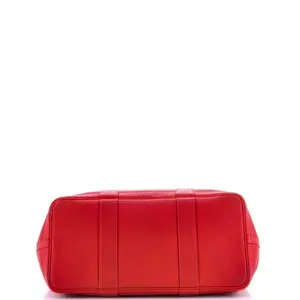 Hermès Garden Party Tote Leather With Printed Interior 36 - Red