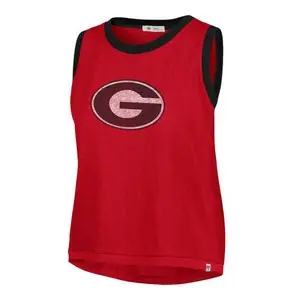 '47 47 Georgia Bulldogs Premier Ringer Tank Top