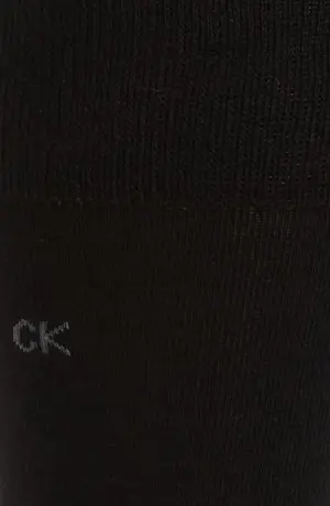 Calvin Klein Assorted Crew Socks 3 Pack - Black