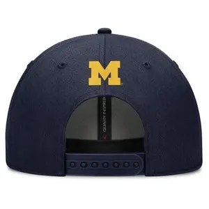 JORDAN BRAND Michigan Wolverines Slanted Primetime Rise Performance Adjustable Hat