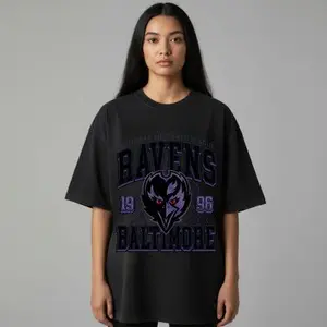 THE WILD COLLECTIVE Baltimore Ravens Graphic T-shirt