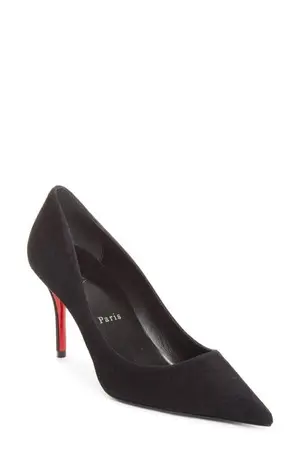 CHRISTIAN LOUBOUTIN Miss Z Pointed Toe Pump - Black/black