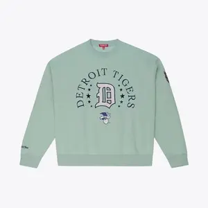 Mitchell & Ness Detroit Tigers Yacht Rock Sweatshirt
