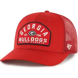 '47 Georgia Bulldogs Leland Trucker Adjustable Hat - Red