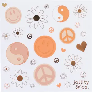 JOLLITY & CO Peace & Love Sticker Sets - Assorted Pre-pack
