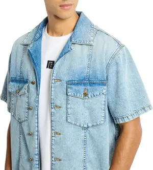 Balmain Light Denim Shirt