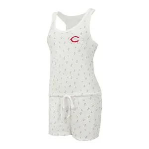 CONCEPTS SPORT Cincinnati Reds Gardner Hacci Knit Romper