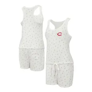 CONCEPTS SPORT Cincinnati Reds Gardner Hacci Knit Romper