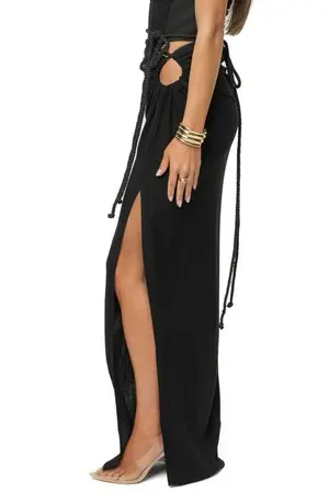 JLUXLABEL Sleeveless Corset Top And Skirt Set