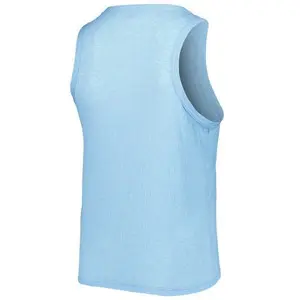 SOFT AS A GRAPE Los Angeles Dodgers High Neck Tri-blend Tank Top