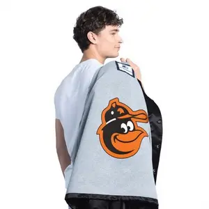STARTER Baltimore Orioles Cooperstown Collection Point Full-snap Coaches Jacket