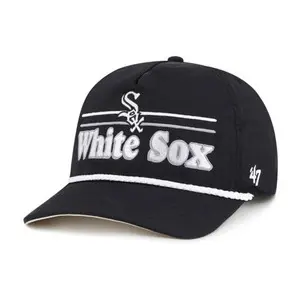 '47 Chicago White Sox Campscape Hitch Adjustable Hat - Black