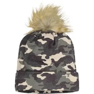 Top Of The World Texas Tech Red Raiders Operation Hat Trick Woven Cuffed Knit Hat With Pom - Camo