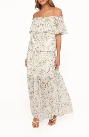 PETAL & PUP Vanessa Maxi Skirt Set