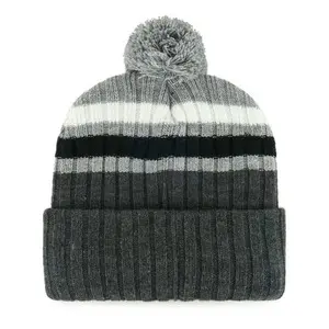 '47 Dallas Cowboys Stack Cuffed Knit Hat With Pom